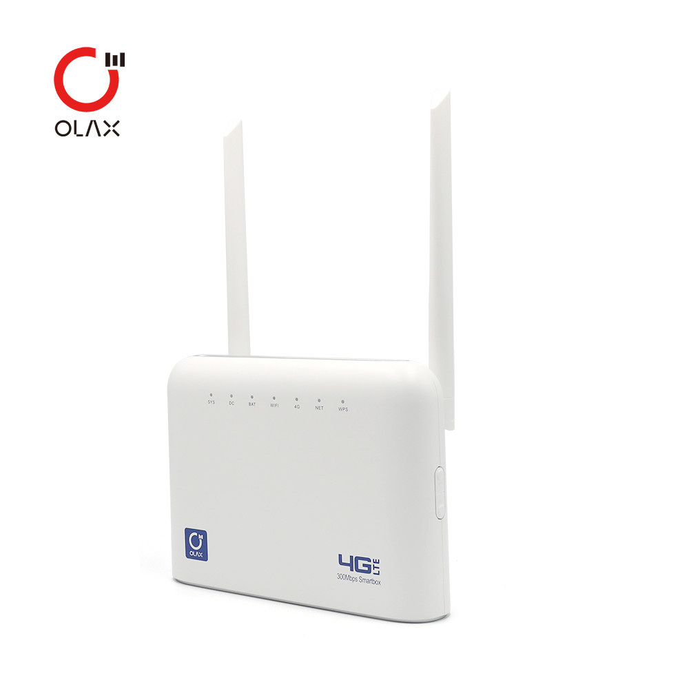 OLAX AX7プロ5000MAH Wifi Lteのルーター4g CPEの無線通信機器の変復調装置