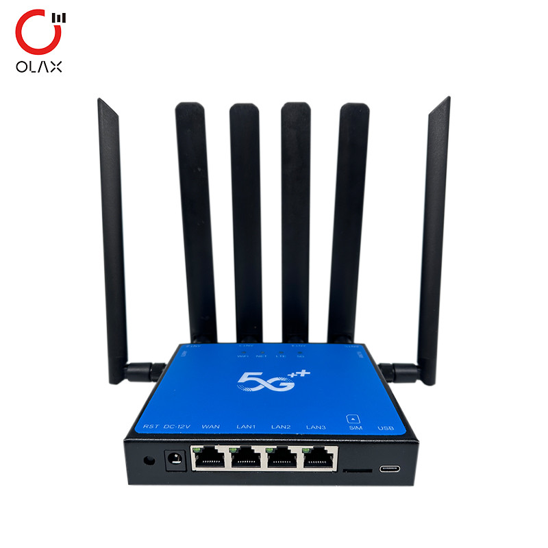 OLAX G5016 バイパス LAN ポート インダストリアル アウトドア 5G LTE CPE ルータ ホットスポット 4G wifi 6 ...